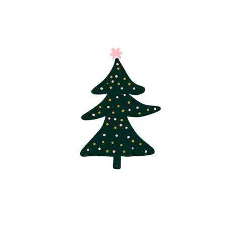 Cute Christmas Tree Pngs For Free Download