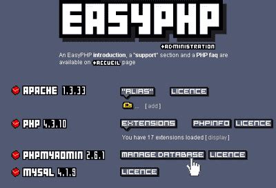 Installing WordPress Locally Using EasyPHP Amor S Personal Website