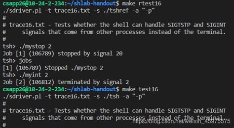 Csapp Shelllab实验csappshelllab实验 Csdn博客