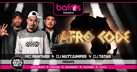 Afro Code Fridays Bafros Nana Plaza 12 September To 13 September