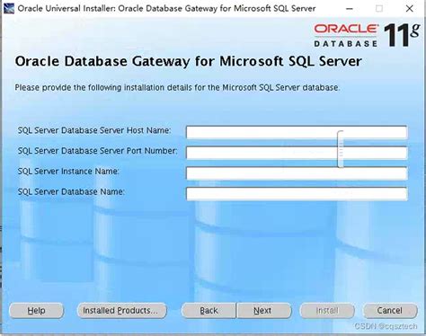 Oracle 11g Rac 访问sqlserveroracle Dblink Sqlserver Csdn博客