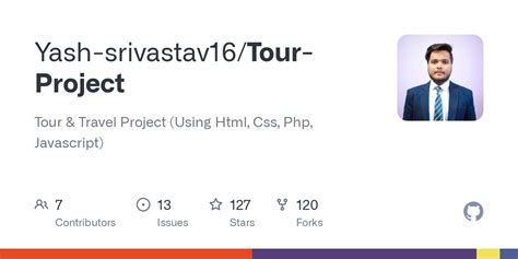 Pull Requests Yash Srivastav Tour Project GitHub