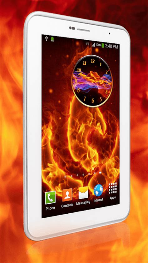 Fire Clock Widget Apk For Android Download
