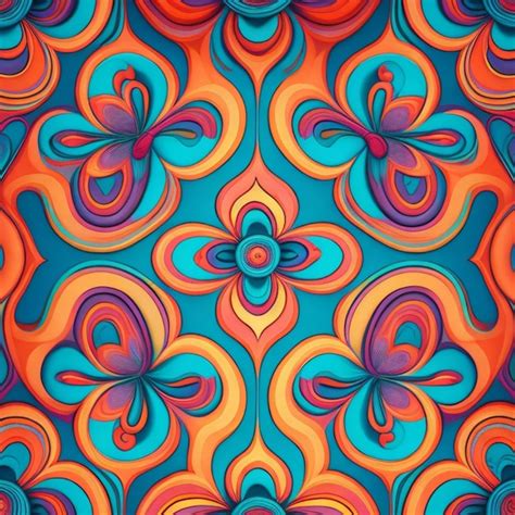 Abstract Geometric Pattern Artwork Premium Ai Generated Image