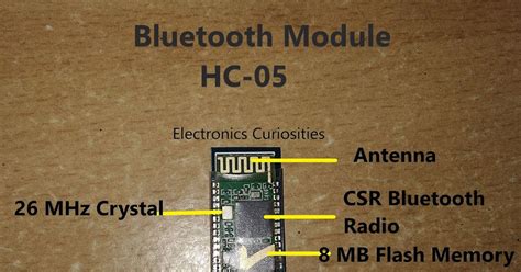 HC 05 Bluetooth Module Master And Slave Pin Description