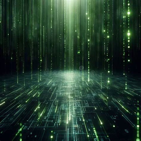 abstract digital rain matrix stock image image of seamless numerical