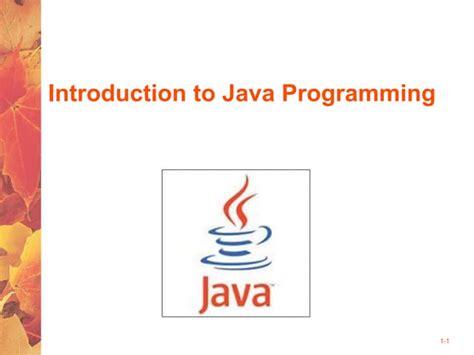 Java Tutorial For Beginners Learningppt