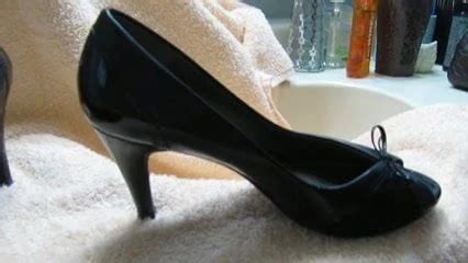 My Wife S Sexy Black Patent Leather High Heel Gay Man Porn XHamster