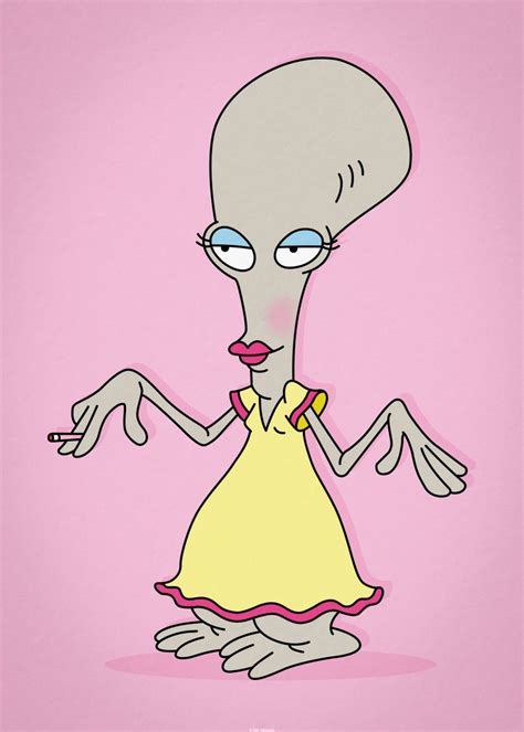 American Dad Roger Poster