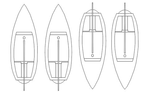 Paddle Boat In Detail Autocad Drawing Dwg File Cad File