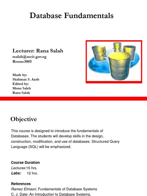 Lesson 1 1 Pdf Databases No Sql
