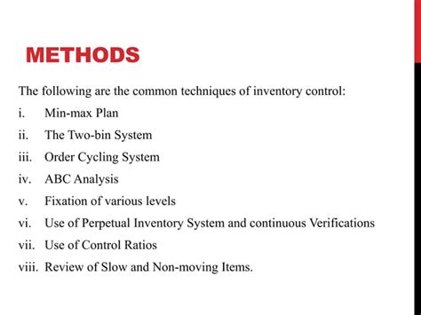 Abc Analysis Inventory Management Pptx