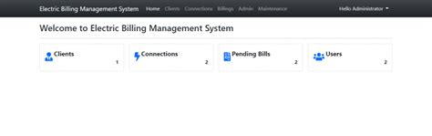 Electric Billing Management System Project In Php With Source Code And