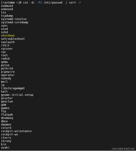 linux文件内容显示命令总结与练习 疑似存在tcp 可疑行为 passwd内容文件回显漏洞 csdn博客