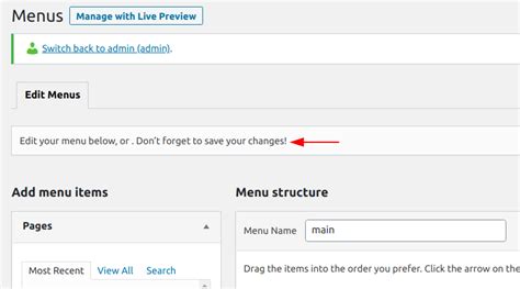 Block Admin Access To Front End Navigation Menus User Role Editor