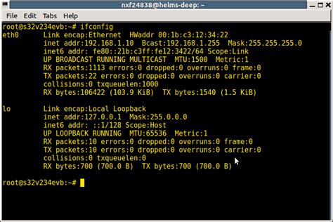 howto s32v234 evb linux static ip address configuration nxp community