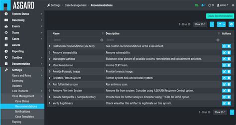 4 Administration — Asgard Analysis Cockpit Manual Documentation