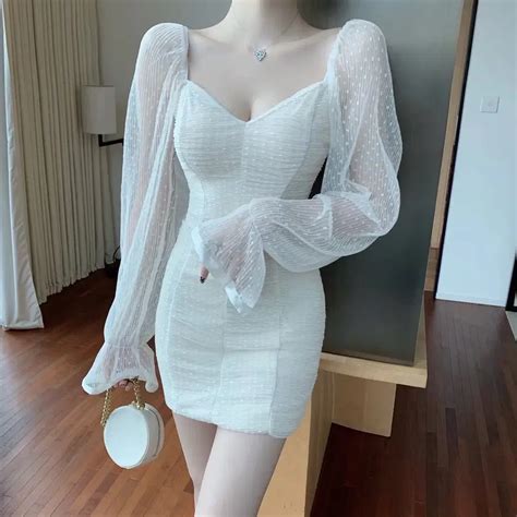 Mini Dress 원피스 슬림원피스 하객룩 섹시원피스 오프숄더원피스 On Bunjang Global Site