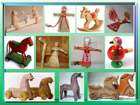 Народные игрушки картинки для детей
