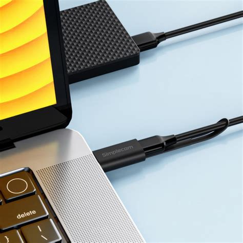 Simplecom CA132 USB A Male To USB C Female Adapter USB 3 2 Gen 2 Data Charging Double Side 10Gbps