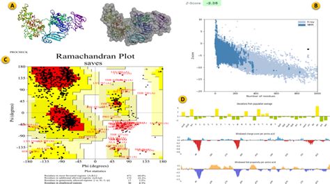 Homology Modelling A 3d Model Validations B C And Solubility