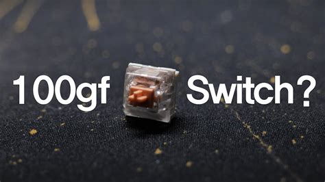 This Tactile Switch Pops With 100g Force Feat Drop Halo True Switches Youtube