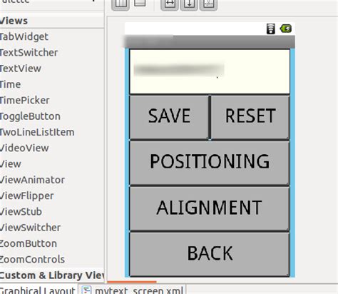 Java Why Does Adding This Empty Padding View Mess Up My Layout Stack Overflow