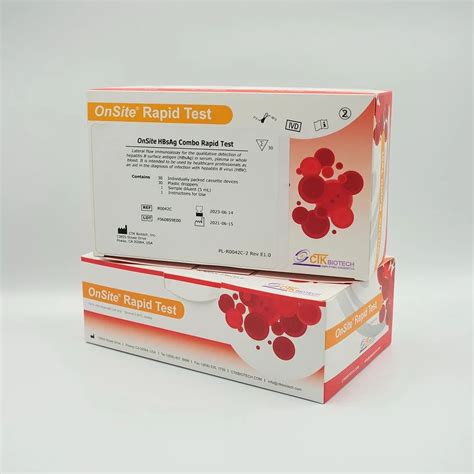 Serology Test Kit At Rs 14piece Serology Rapid Test Kit In Srinagar