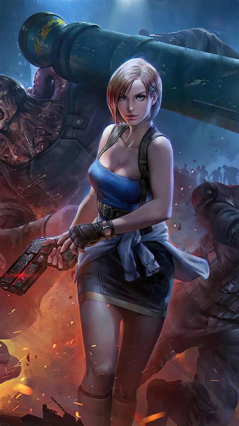 Jill Valentine Hot Re3