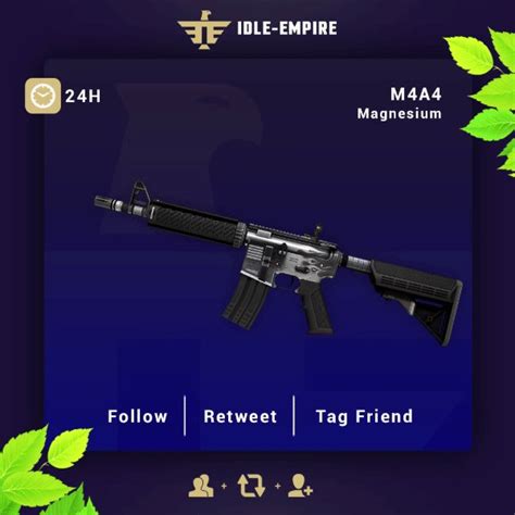Idle Empire On Twitter M A Magnesium CSGO GIVEAWAY Enter Now Visit Https T Co