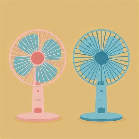 Premium Photo A Painting Of A Fan And A Flower
