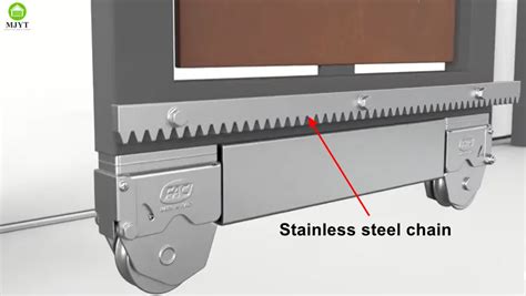 90 Degrees Angle Gate Rotating Track Automatic Door Corner