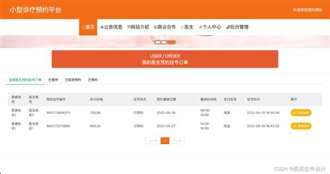 基于springboot的小型诊疗预约平台的设计与开发 Csdn博客