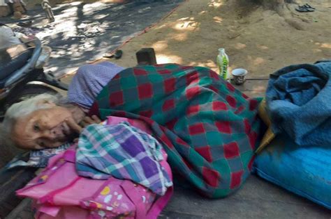 မြောင်မြို့နယ် ရွှေပေါက်ပင်ကျေးရွာကို စစ်ကောင်စီတပ်က မီးရှို့နေခြင်းကြောင့် ရွာခံများ ထွက်ပ