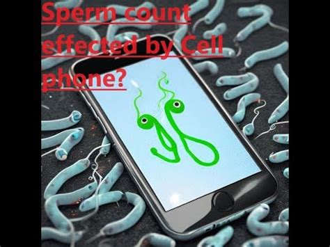 Sperm Count Effected By Cell Phone YouTube
