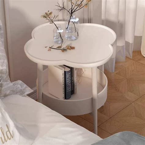 베리나이스유 귀여운 꽃잎모양 침실 소파 사이드테이블 인테리어 협탁 위시버킷