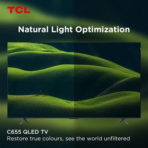 Buy Tcl Cm Inch Qled Smart Google Tv C Black At Reliance Digital
