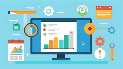 Data Visualization Tools For Business Intelligence And Analysis Premium Ai Generated Vector