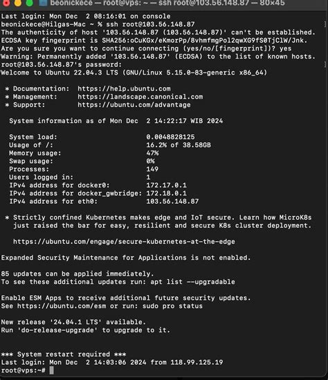 Cara Menggunakan Ssh Melalui Macos Knowledge Base Jagoan Hosting
