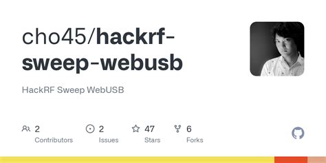 GitHub Cho Hackrf Sweep Webusb HackRF Sweep WebUSB