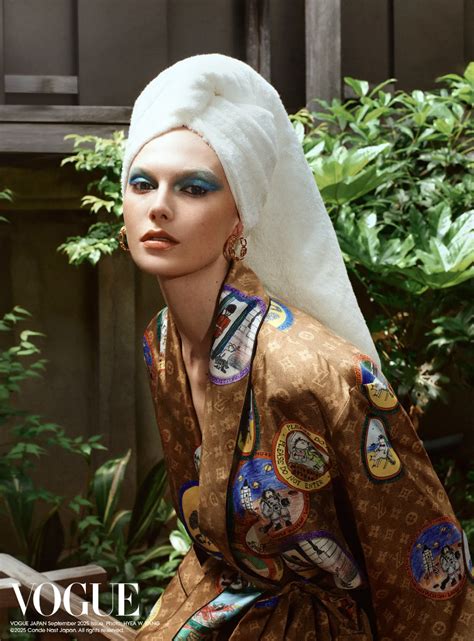 Alex Consani Poses In Louis Vuitton By Hyea W Kang For Vogue Japan