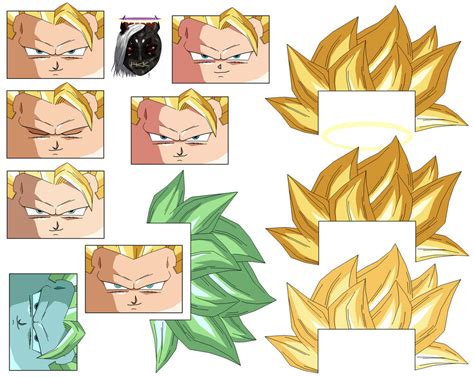 Goku Ssj3 Hair Redo By Hollowkingking On Deviantart