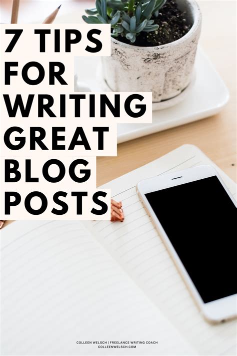 7 Tips For Writing Awesome Blog Posts