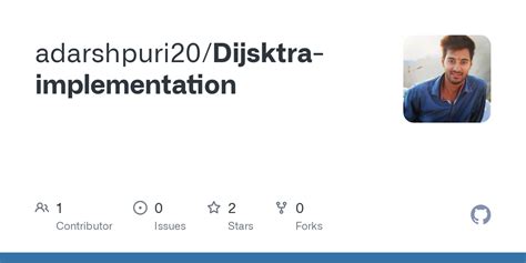 Github Adarshpuri20dijsktra Implementation