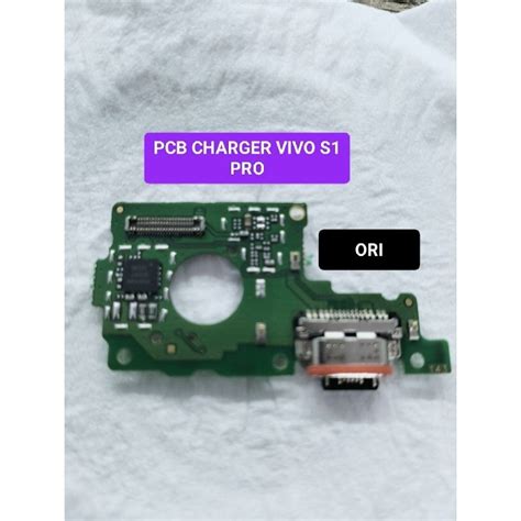 Jual Pcb Charger Conektor Charger Papan Charger Original Vivo S Pro Shopee Indonesia