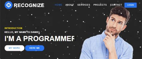 Create A Personal Portfolio Website Using HTML CSS And Bootstrap DEV Community