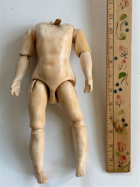 Vintage 11 Jointed Doll Body To Make 13 Doll For Parts Repair Etsy