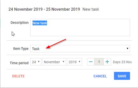 Gantt Project Lightbox Defaults To Task Type Gantt Dhtmlx