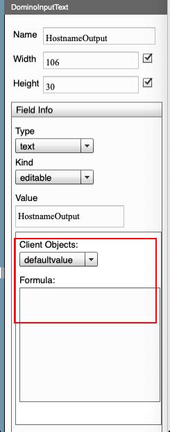 Domino Using Default Value From Formula Instead Value · Issue