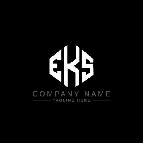 Premium Vector Eks Letter Logo Design With Polygon Shape Eks Polygon